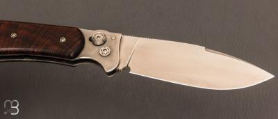 Couteau " Buffalo " par Éric Parmentier - Koa