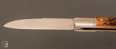 Couteau " Slipjoint 2 pièces " custom par Karim Valentin - Les couteaux ...