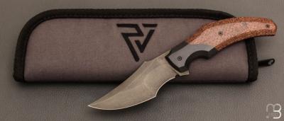 Couteau " Crom " custom par Philippe Jourget - Samuel Lurquin Design