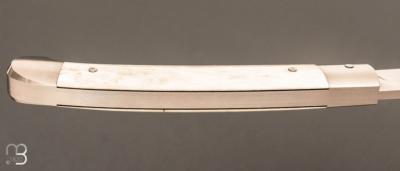 Couteau " Slipjoint " custom par Laurent Gaillard - Bois de cerf poli ...